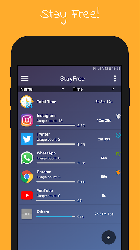 تحميل تطبيق Stay Free 2025 آخر إصدار 13.6.9