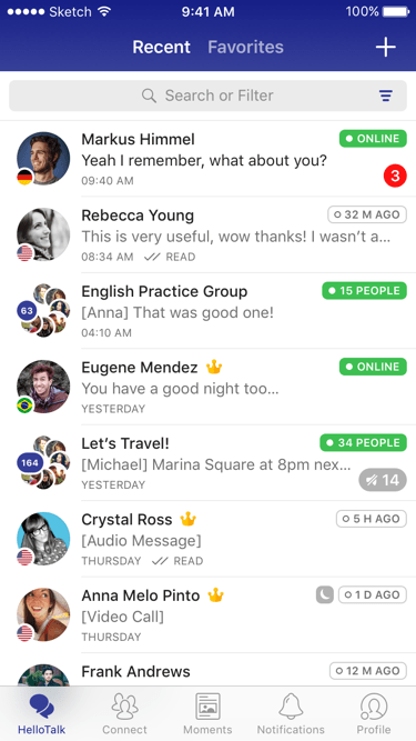 تحميل تطبيق HelloTalk 2024 آخر إصدار 5.4.61